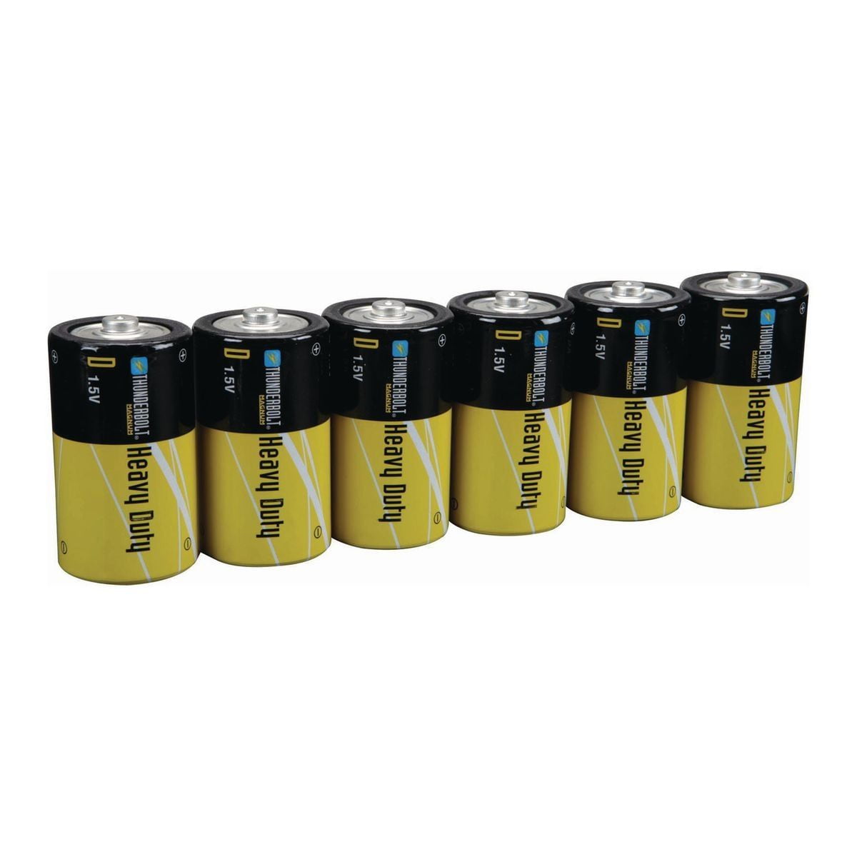 THUNDERBOLT MAGNUM D Zinc Chloride Batteries, 6 Pack - Walmart.com