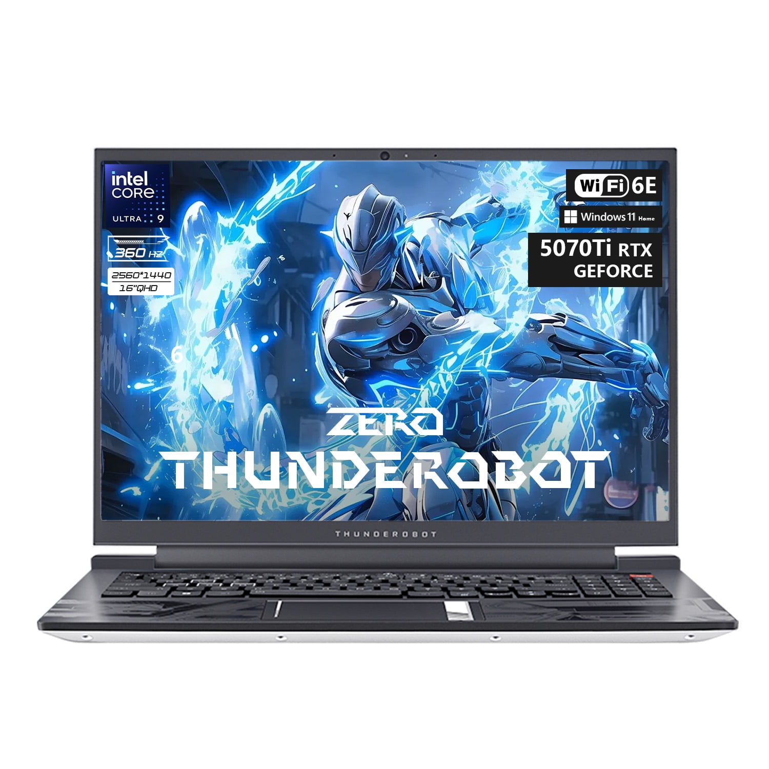 THUNDEROBOT Zero 16 Pro Laptop, 16" QHD+ 360Hz , Intel Ultra 9 275HX, GeForce RTX 5070 Ti, 32GB ...