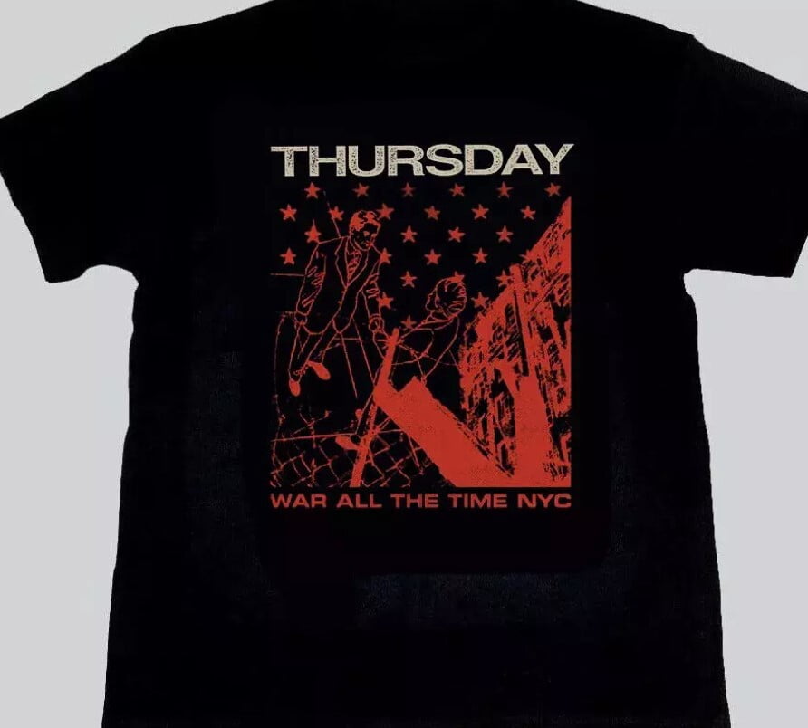 THURSDAY band shirt, War All The Time, gift for fan, HOT,,, - Walmart.com