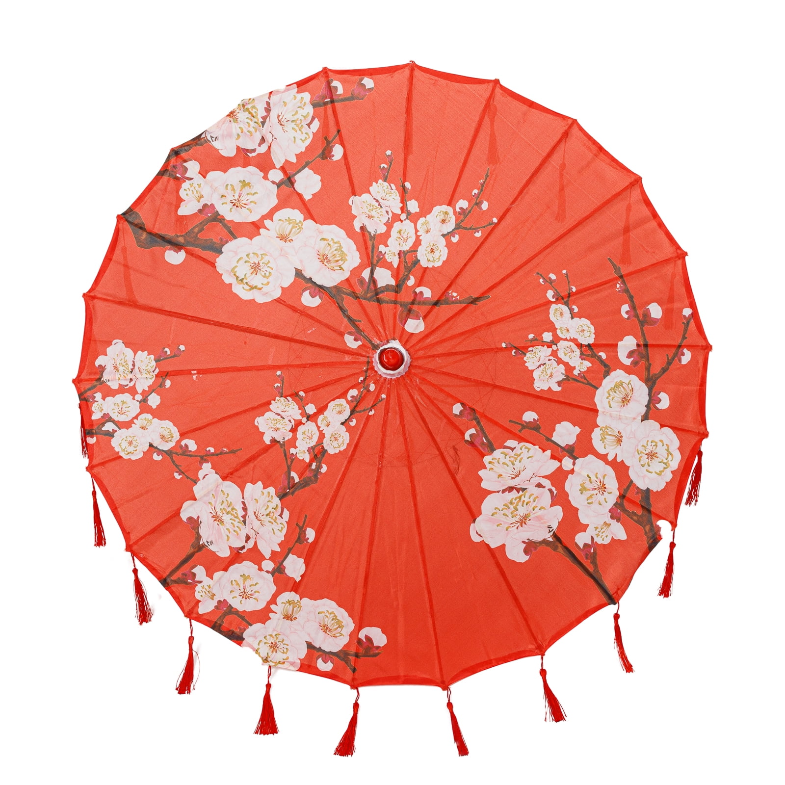 THY COLLECTIBLES Classic Chinese Art Asian Style 33" Silk Parasol ...