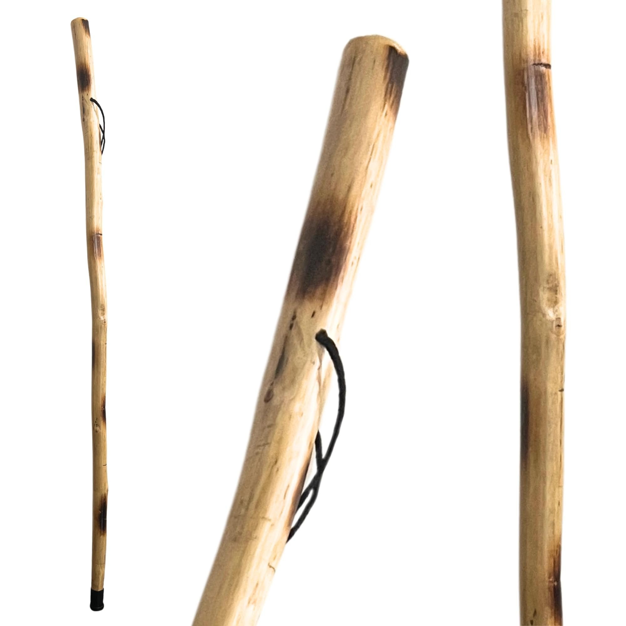 THY Collectibles Rustic Traditional Style Natural Wood Walking Hiking ...