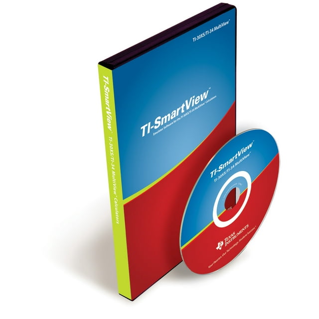 TI-SmartView Emulator Software for the TI-30X/TI-34 MultiView ...