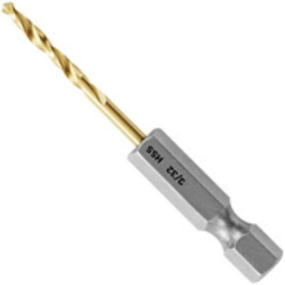 TI2133IM 3/32 in. Impact Tough(TM) Titanium Nitride Coated Drill Bit ...