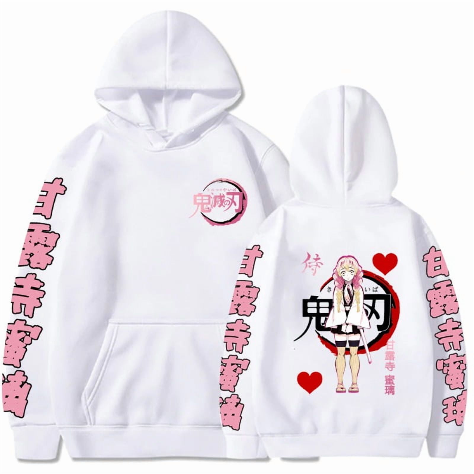 TIANCHU Kimetsu no Yaiba Kanroji Mitsuri Anime Print Hoodie - Unisex ...