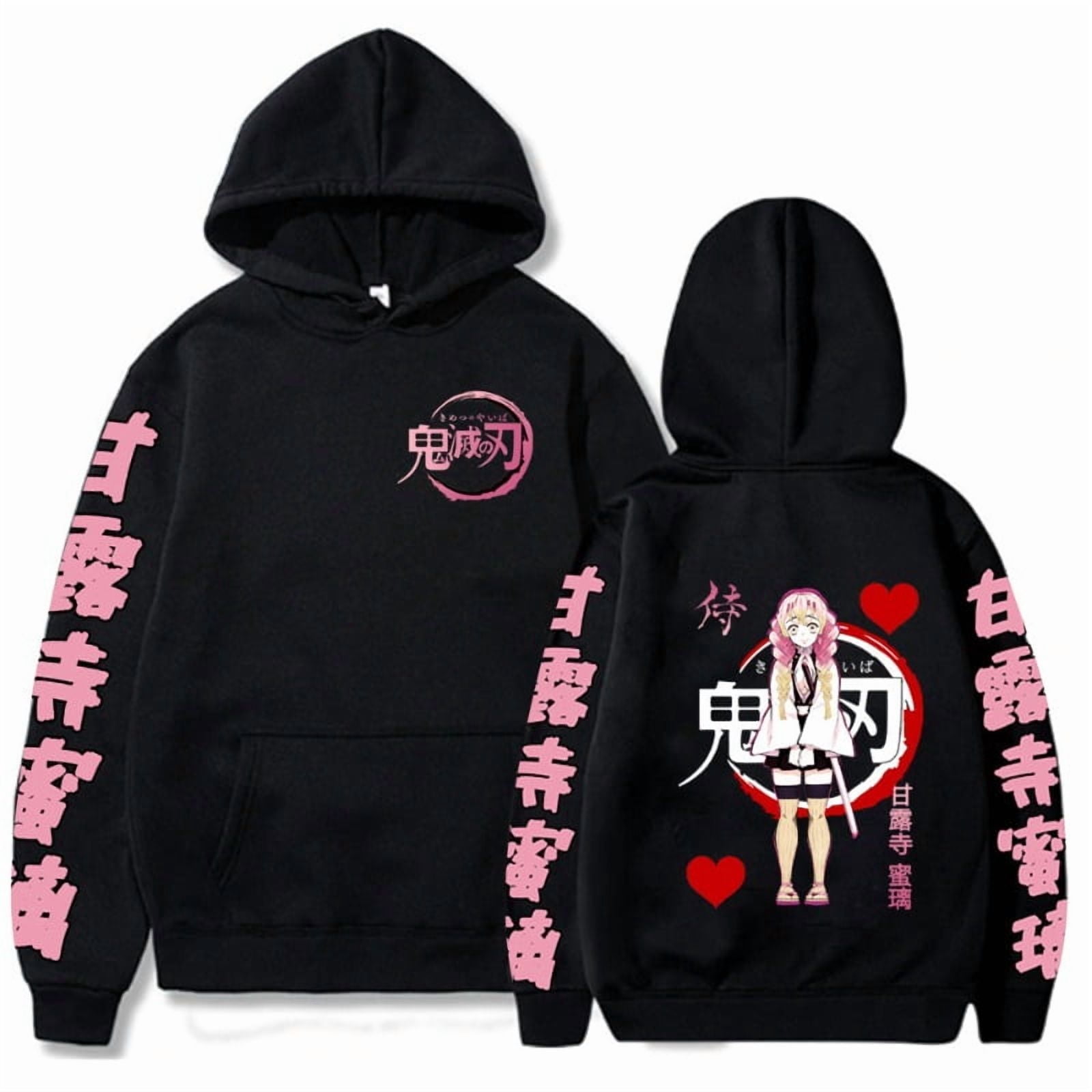 TIANCHU Kimetsu no Yaiba Kanroji Mitsuri Anime Print Hoodie - Unisex ...