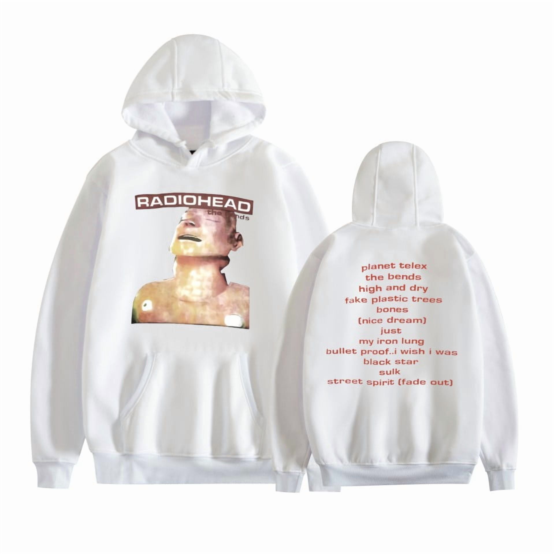 TIANCHU Vintage Rock Band Radiohead Merch Hoodie Sweatshirt New Logo ...