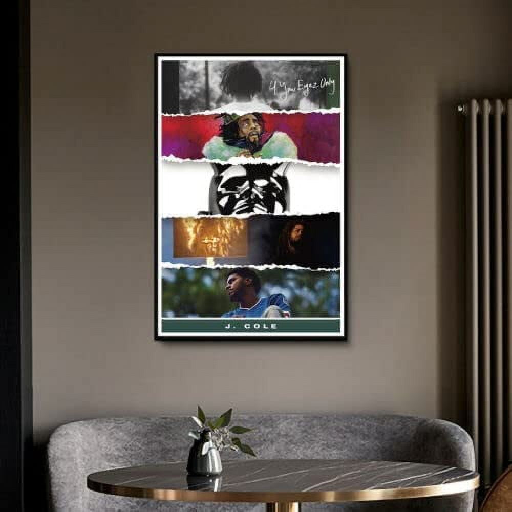 TIANGONGZAOWU J. Cole Album Cover Canvas Poster Wall Decor Art HD Print ...