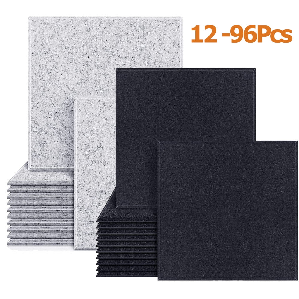 TIANLAIMEI Acoustic Wall Panel Tiles Studio Sound Proofing Insulation ...