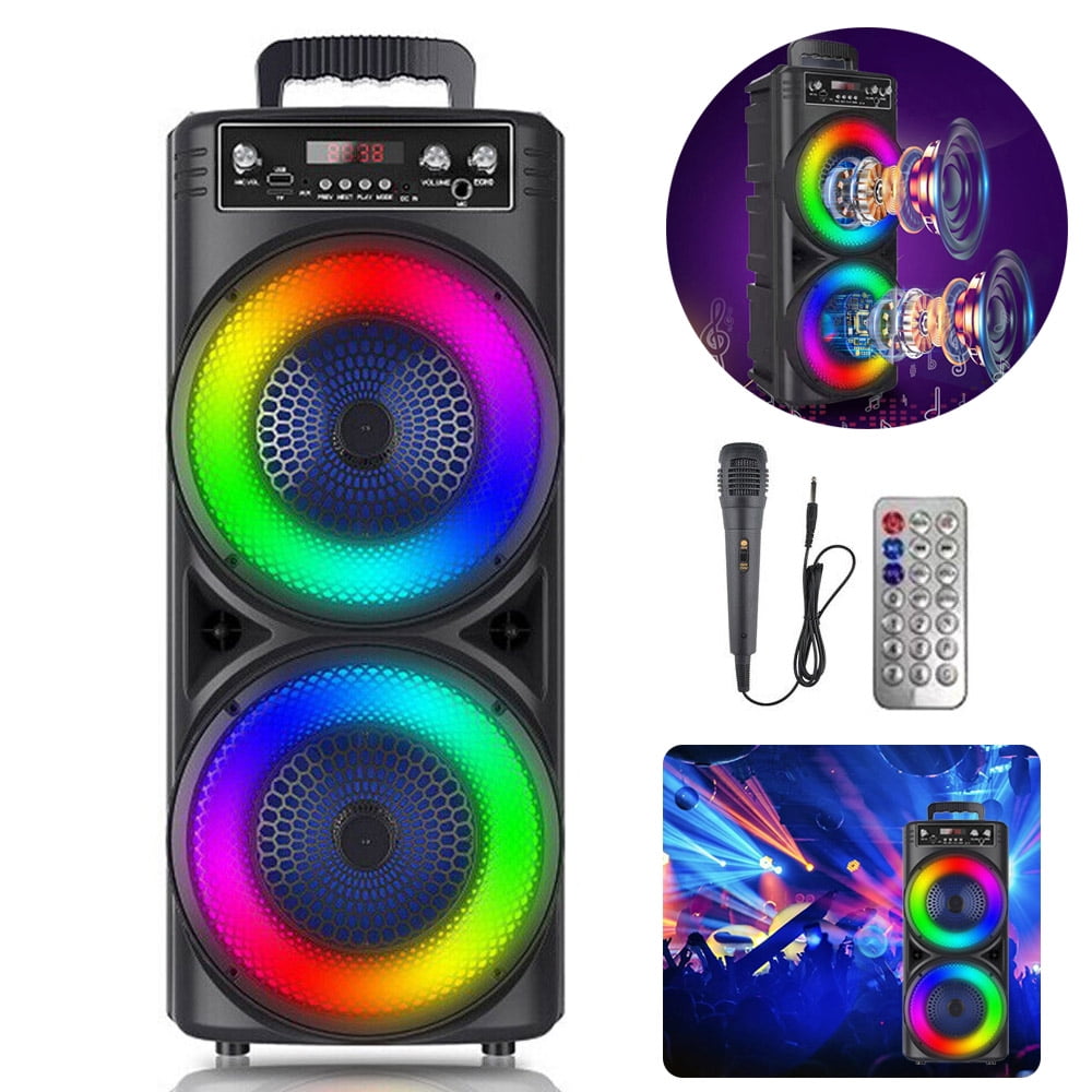 TIANLAIMEI Wireless 8-inch Portable Party Speaker, 6000W Subwoofer ...