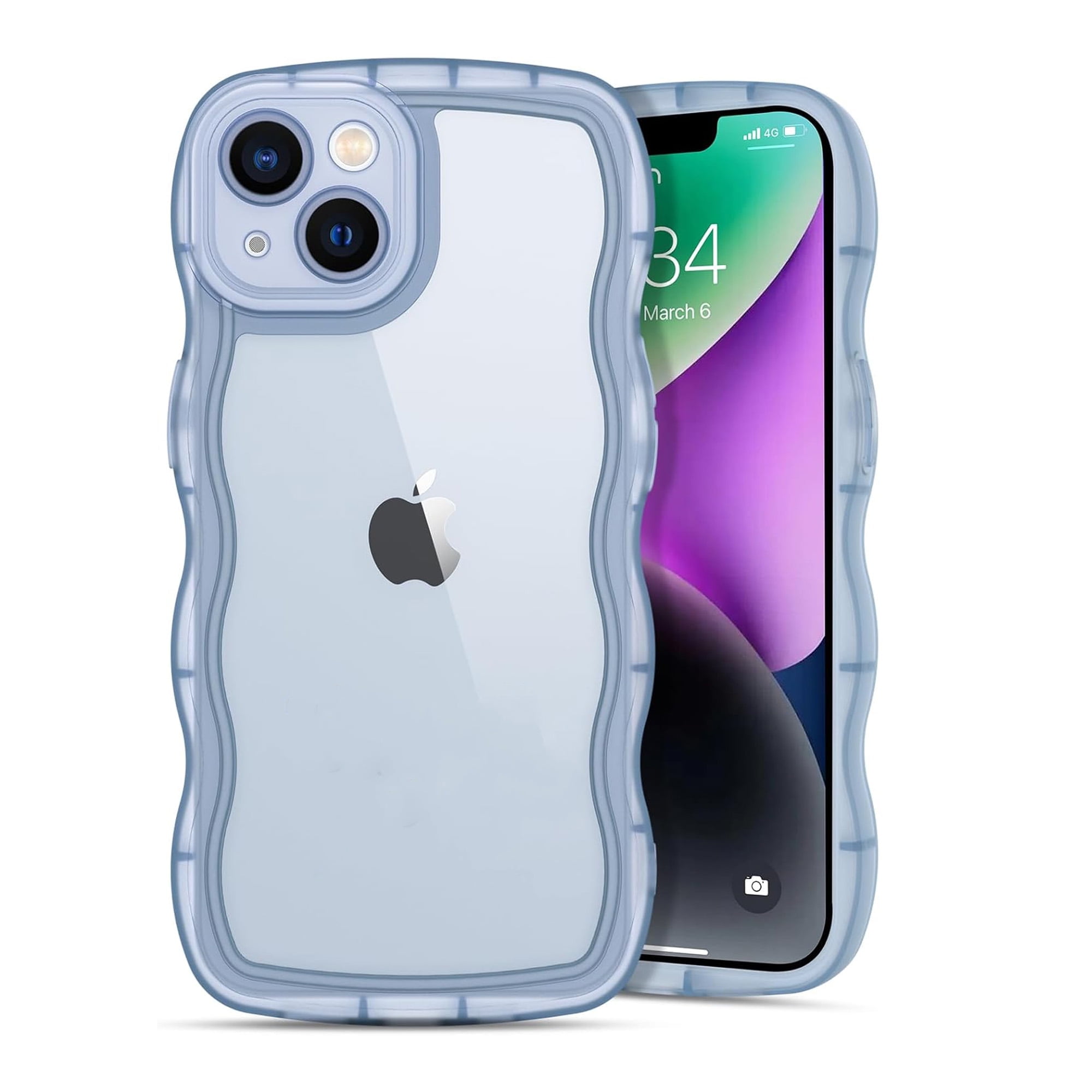 TIANLI for iPhone 13 Case, Cute Silicone Case for iPhone 13, Shockproof ...