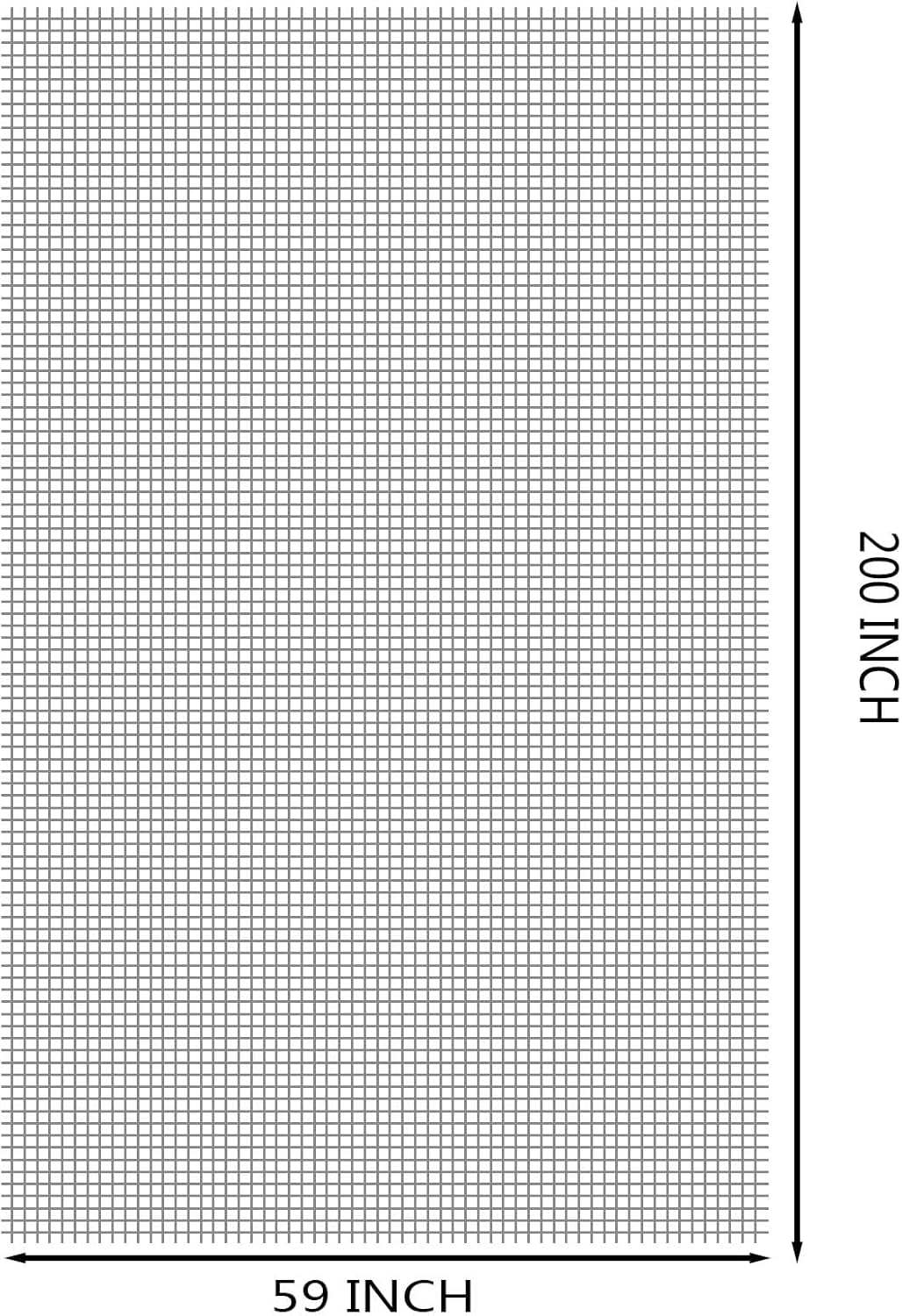 TIANMZC-Black Fiberglass Adjustable Window Screen mesh for Screen Door ...