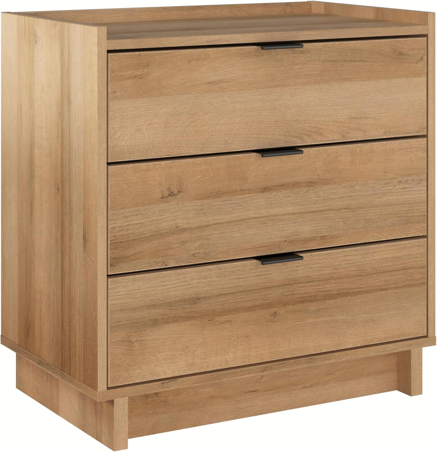TIANTAI Simply Modern Nightstand Bedside Table, Natural Oak Nightstand ...