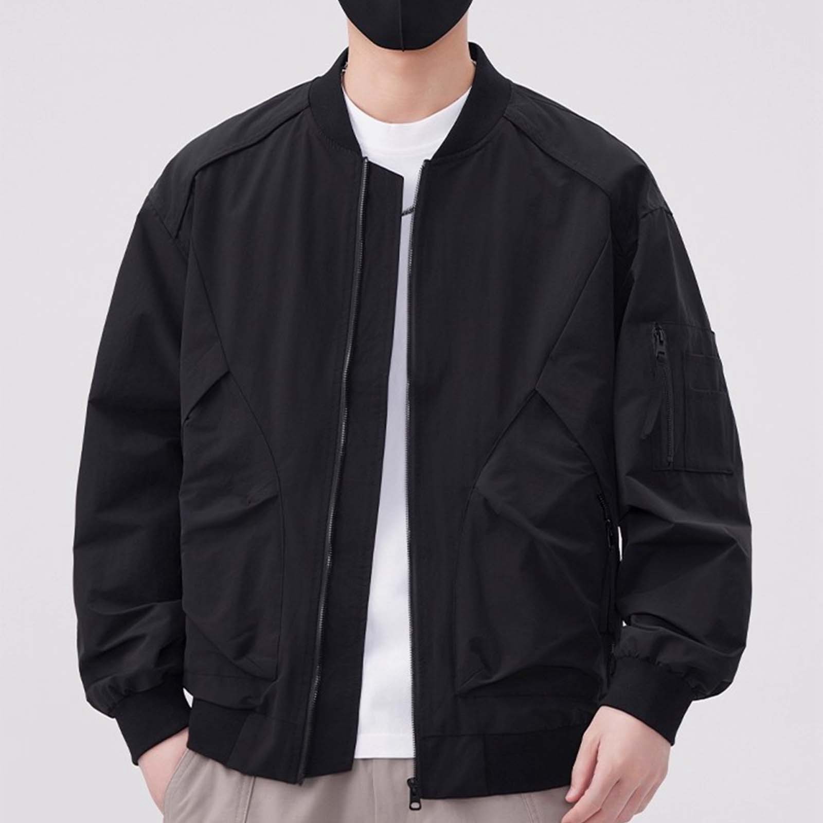 TIANZEN Casual Jacket Lightweight Outdoor Windbreaker Water Comfortable ...