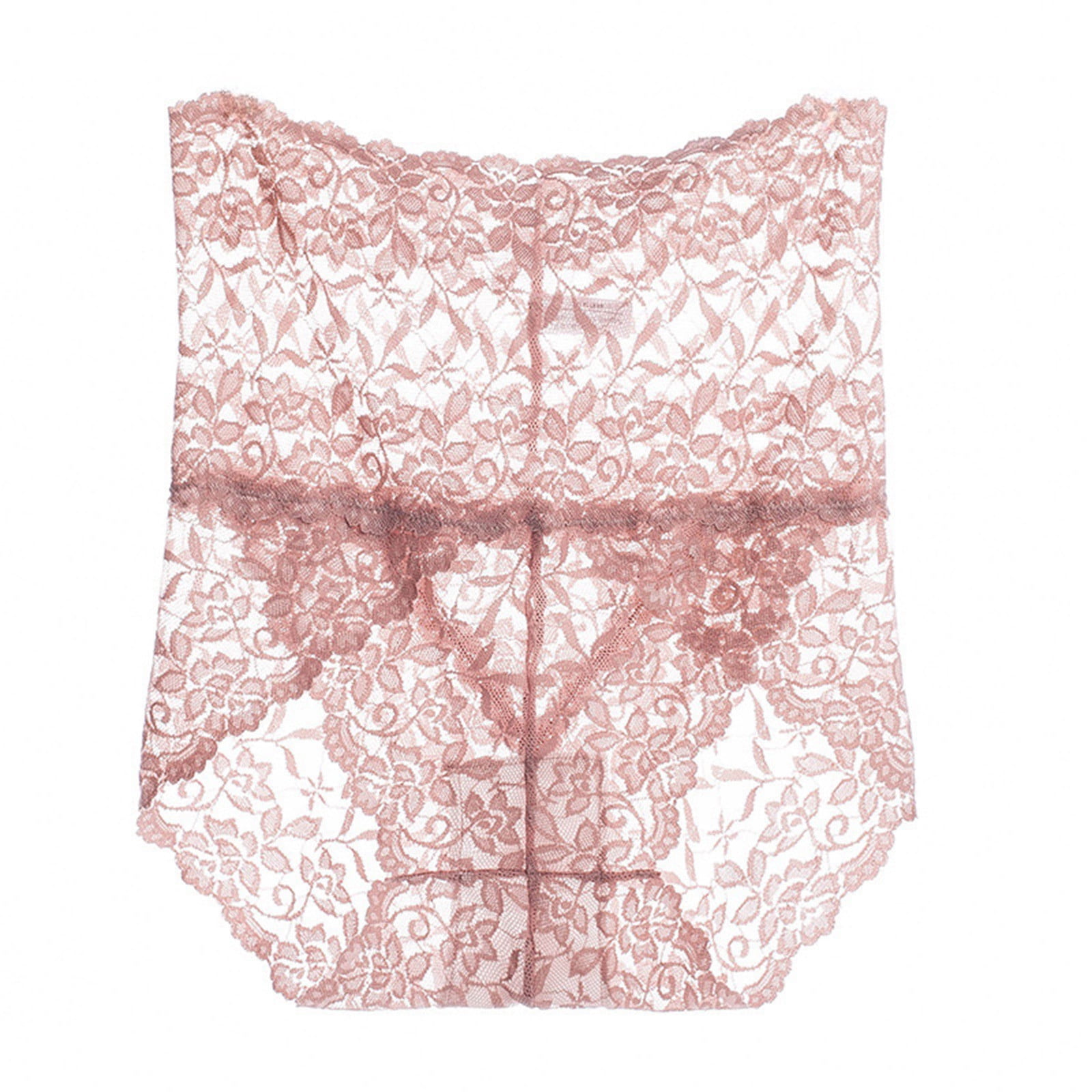 TIANZEN High Waisted Seamless Women's Panties With Mesh Sexy Transparent Three Pack High ...