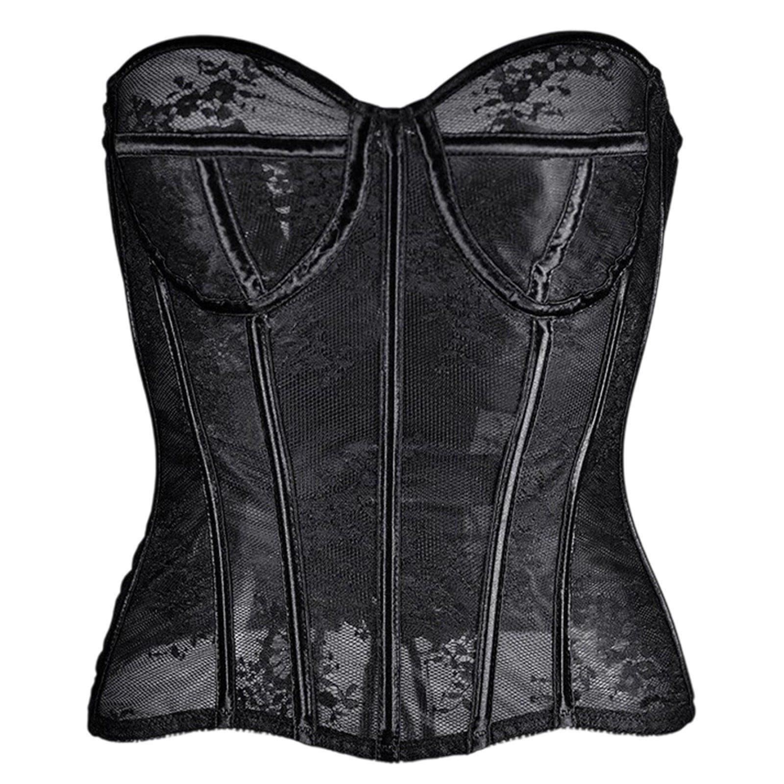 TIANZEN Lace Corset Top For Everyday Wear Stylish Bodysuit Versatile ...