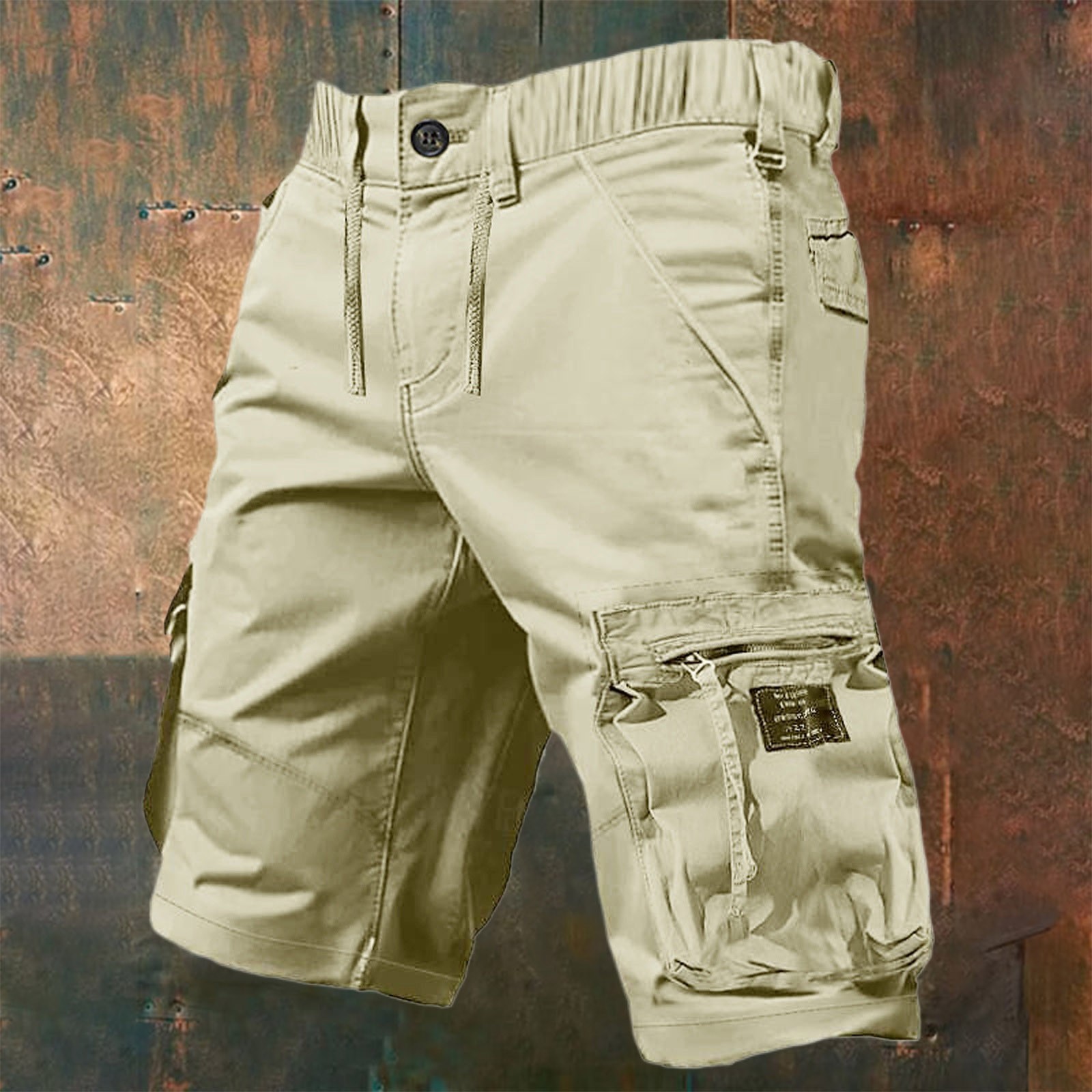 TIANZEN Men's Cargo Pants For Daily Wear Slim Fit With Button Detail ...