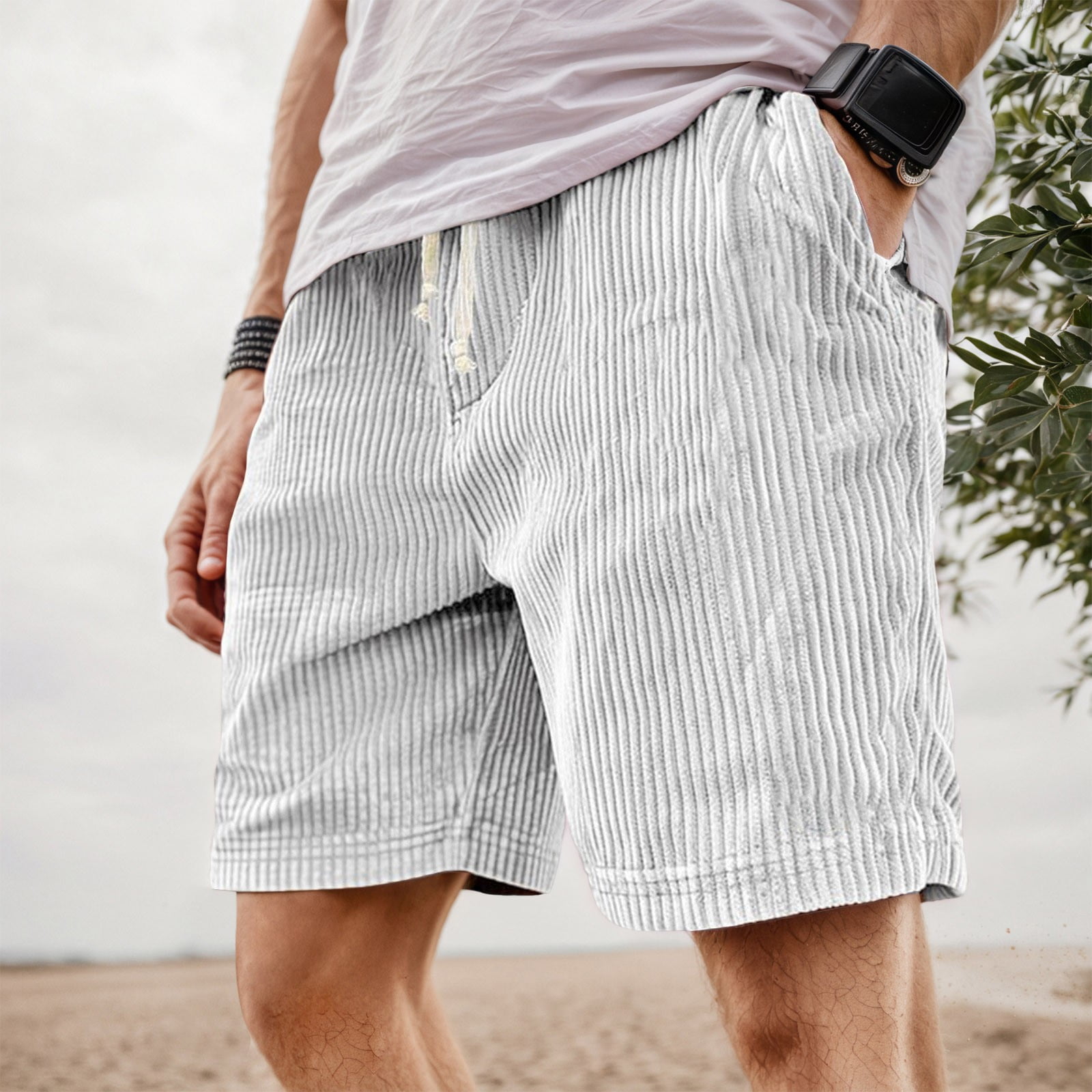 TIANZEN Men's Casual Shorts For Everyday Wear Lightweight And ...