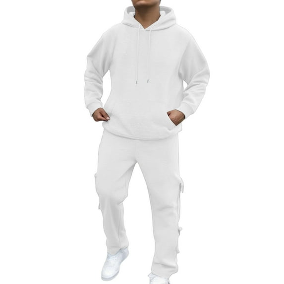 TIANZEN Men's Casual Solid Color Suit Set Comfortable Stylish Business ...