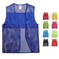 TIANZEN Men's Fashion Solid Color Reflective Mesh Vest Compression ...