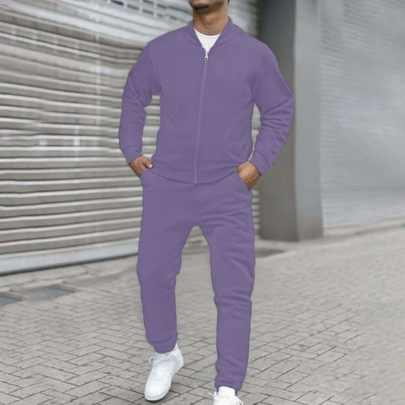 TIANZEN Men's Suits Classic Slim Fit Business Formal And Pants Set For ...