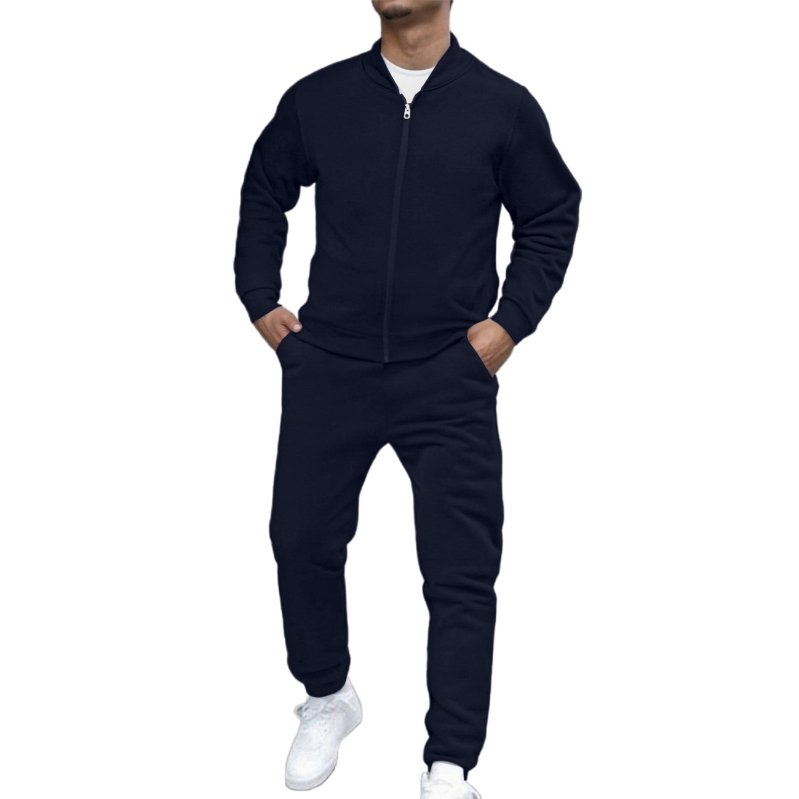 TIANZEN Men's Suits Classic Slim Fit Business Formal And Pants Set For ...