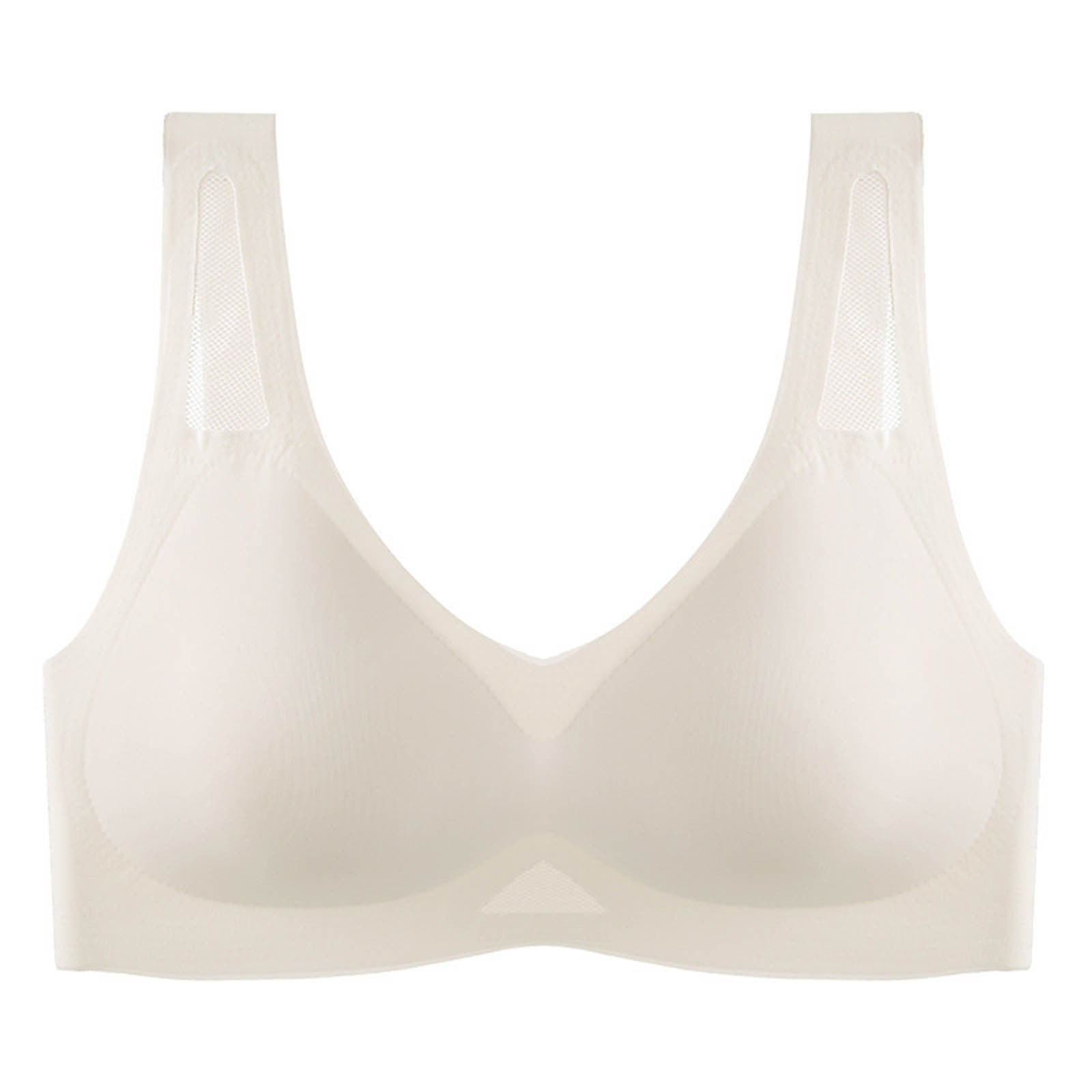 TIANZEN This Thin Seamless Latex Bra Is Designed To Make Large Smaller ...