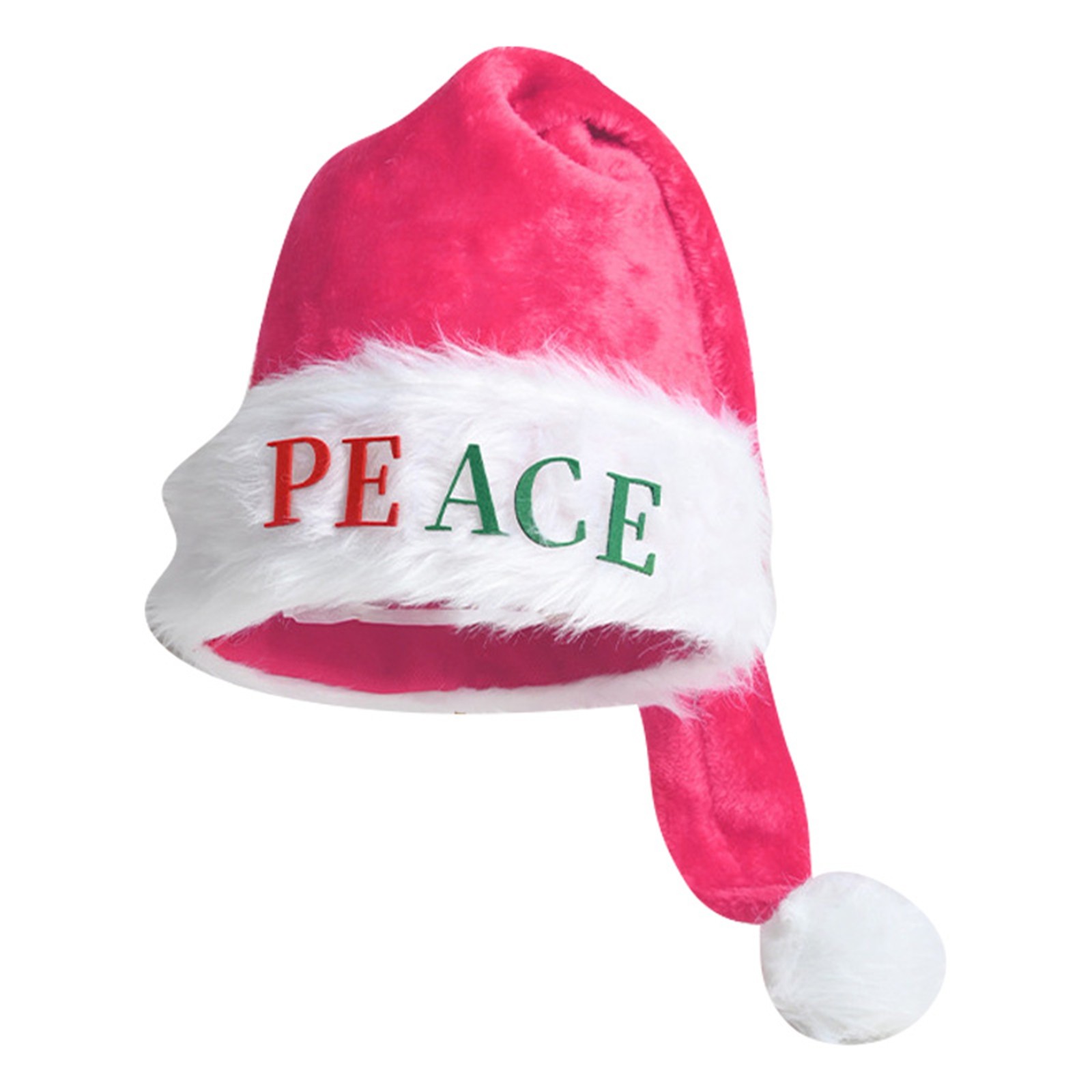 TIANZEN Unisex Adult Long Classic Letter Holiday Hat For Festive ...