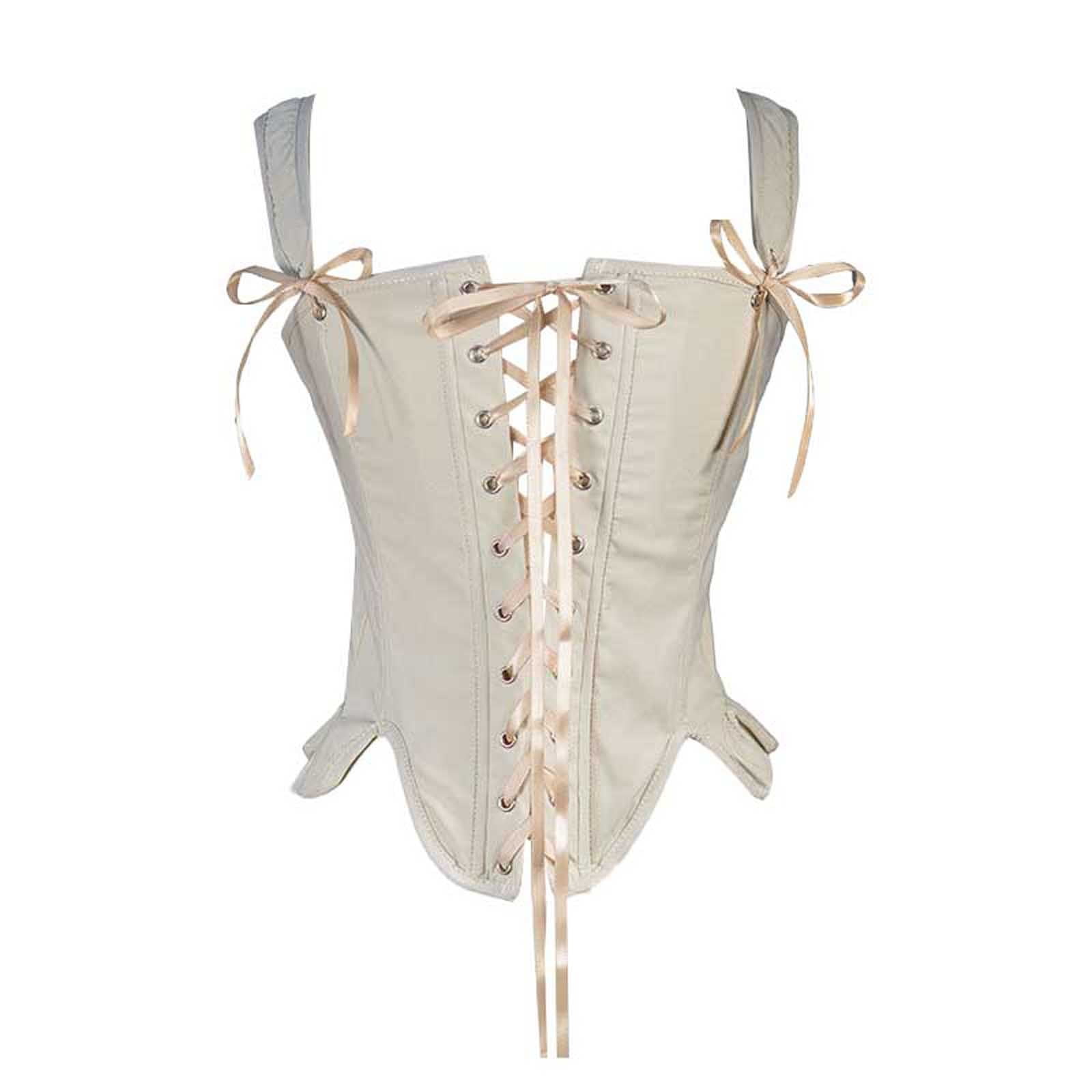 TIANZEN Women Solid Fashiona Lace Up Fishbone Corset With A Waist And ...