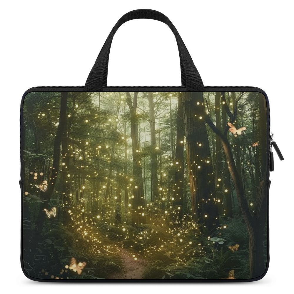 TIAOTIAOHOU Fireflies Laptop Bag Diving Fabric Soft Carrying Travel ...