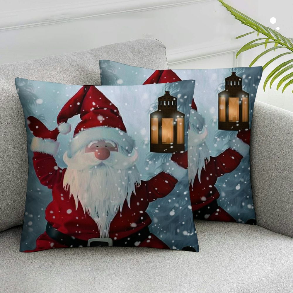 TIAOTIAOHOU Set of 2 Xmas Pillows Pillow Cover, Christmas Pillow Covers ...