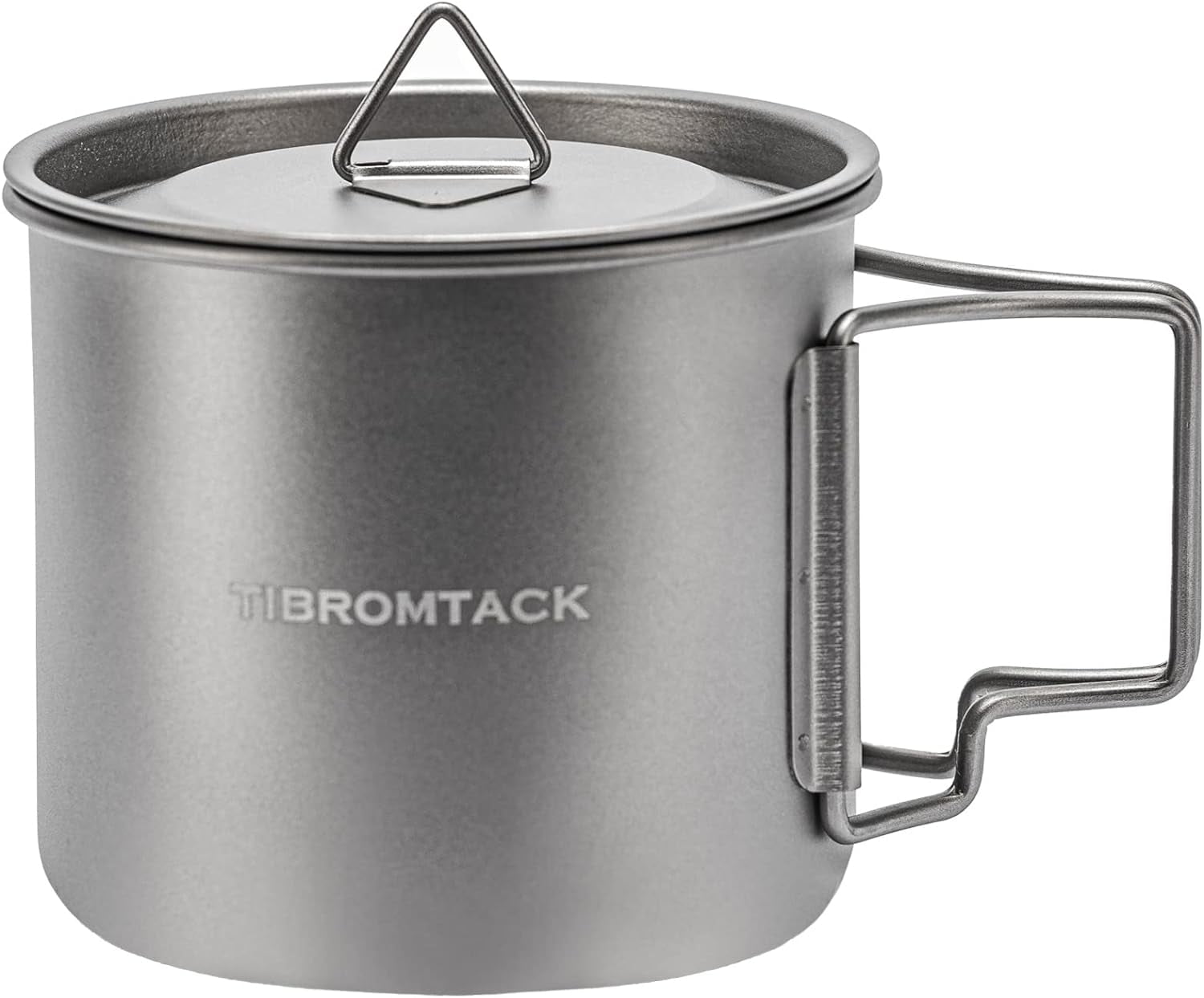 TIBROMTACK Titanium Camping Cup 700ml Pot Cookware Ultralight Coffee ...