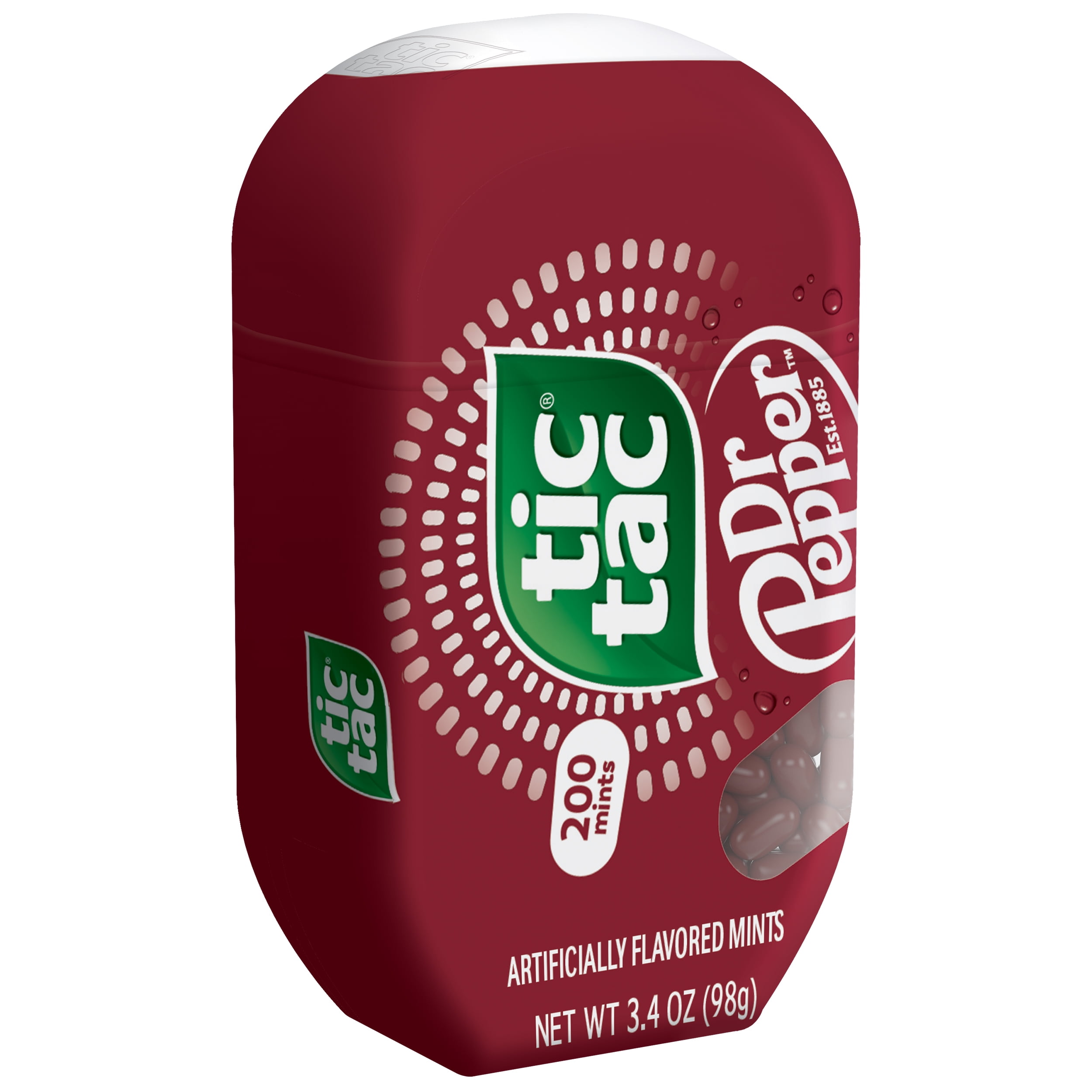 TIC TAC Fresh Breath Mints, Dr. Pepper Hard Candy Mints, 3.4oz / 98g ...