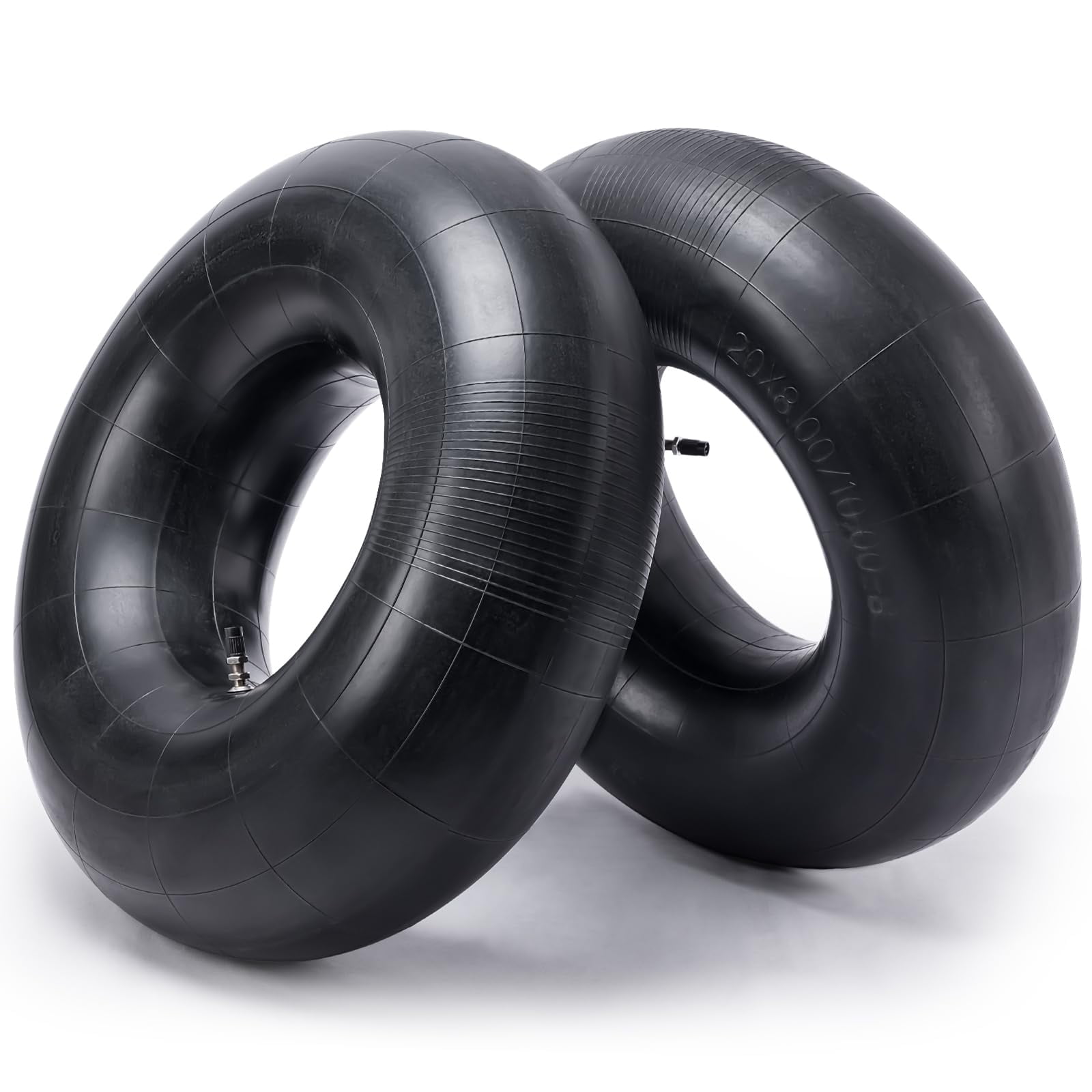 TICONN 20x8.00-8, 20x10.00-8 Inner Tube, 2 Pack Inner Tire Tube for ...