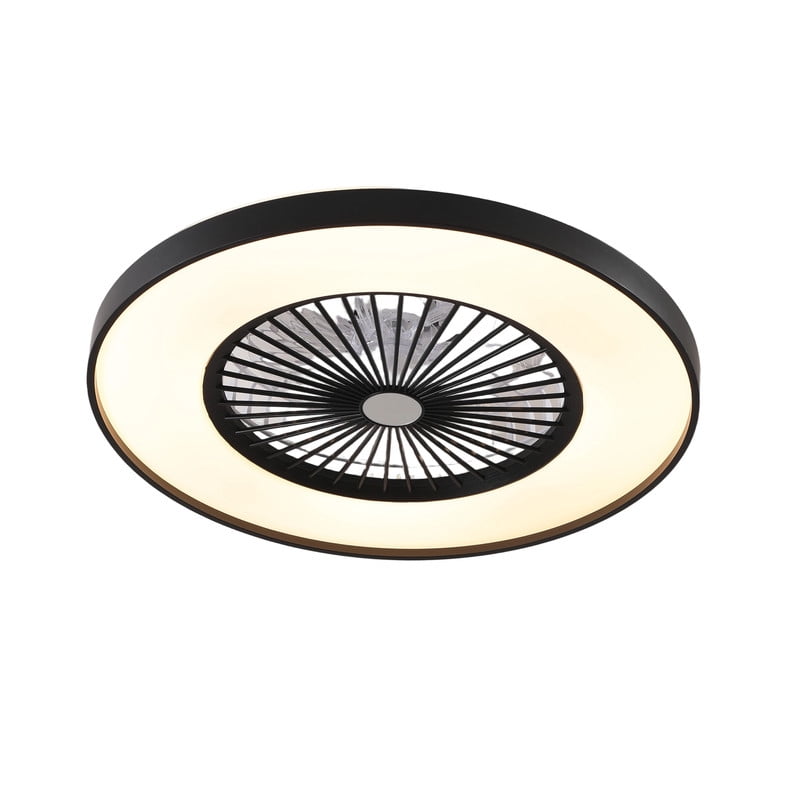 TICOZE 23 Inch Bedroom Fan Light with Remote Control Dimmable 8 Blades ...
