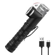 V10 Small Powerful Flashlight with 365nm UV Black Light - Super Bright 1000 LM, USB C ...