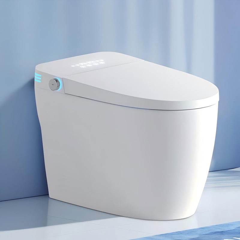 TICOZE Tankless Smart Toilet With Bidet Built In, One-piece Bidet ...