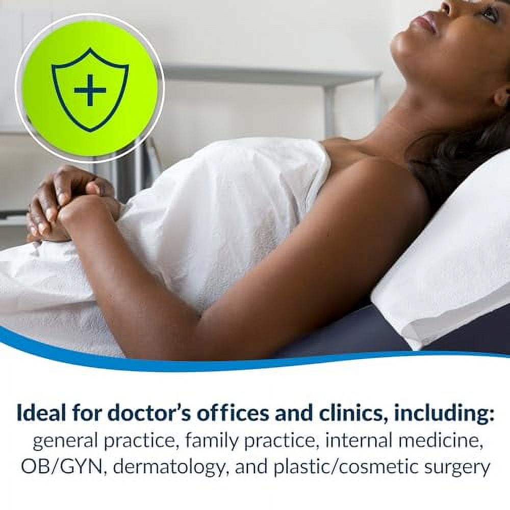 TIDI Choice Single-Use Medical Patient Drape Sheets, White, 40” x 48 ...