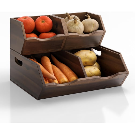 Onion And Potato Storage Bins