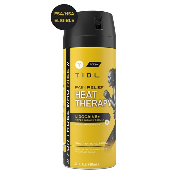 TIDL Max Strength Cryotherapy Menthol & Camphor Pain Relief Spray for ...