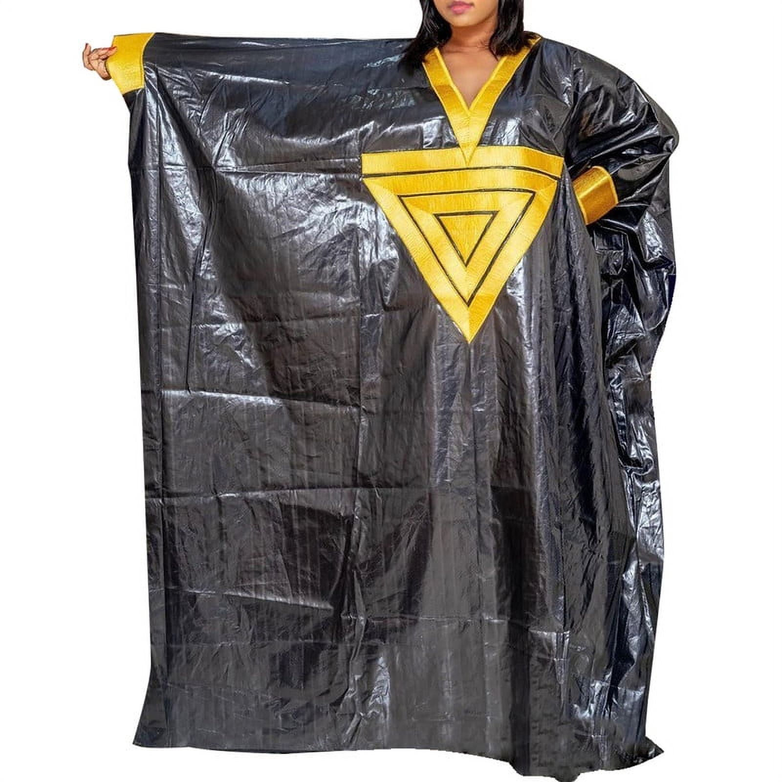 TIDOIRSA African Dress for Women Embroidery V-neck Batwing Sleeve Maxi ...