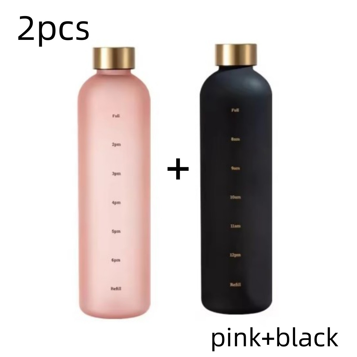 TIE 1 Liters Water Bottle Motivational Drinking Bottle Sports Water ...
