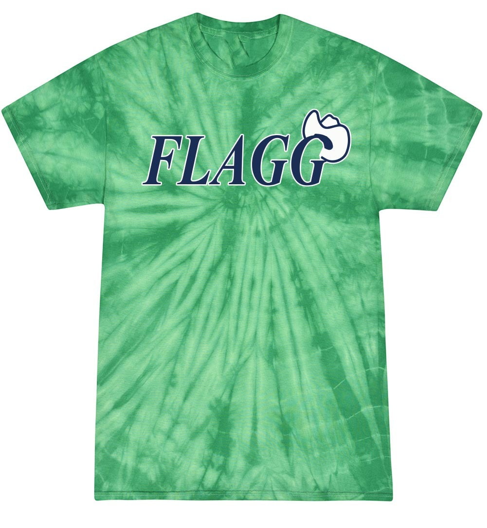 TIE-DYE Dallas Flagg Dallas Old School Logo Shirt T-Shirt - Walmart.com