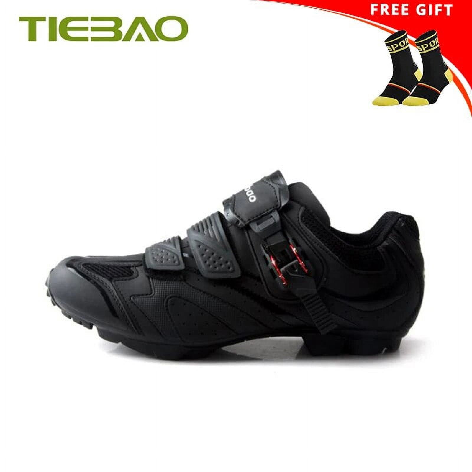 TIEBAO Sapatilha Ciclismo Mtb shoe Men Women SPD Cleats Pedals Cycling Shoes Mountain Bike Self ...