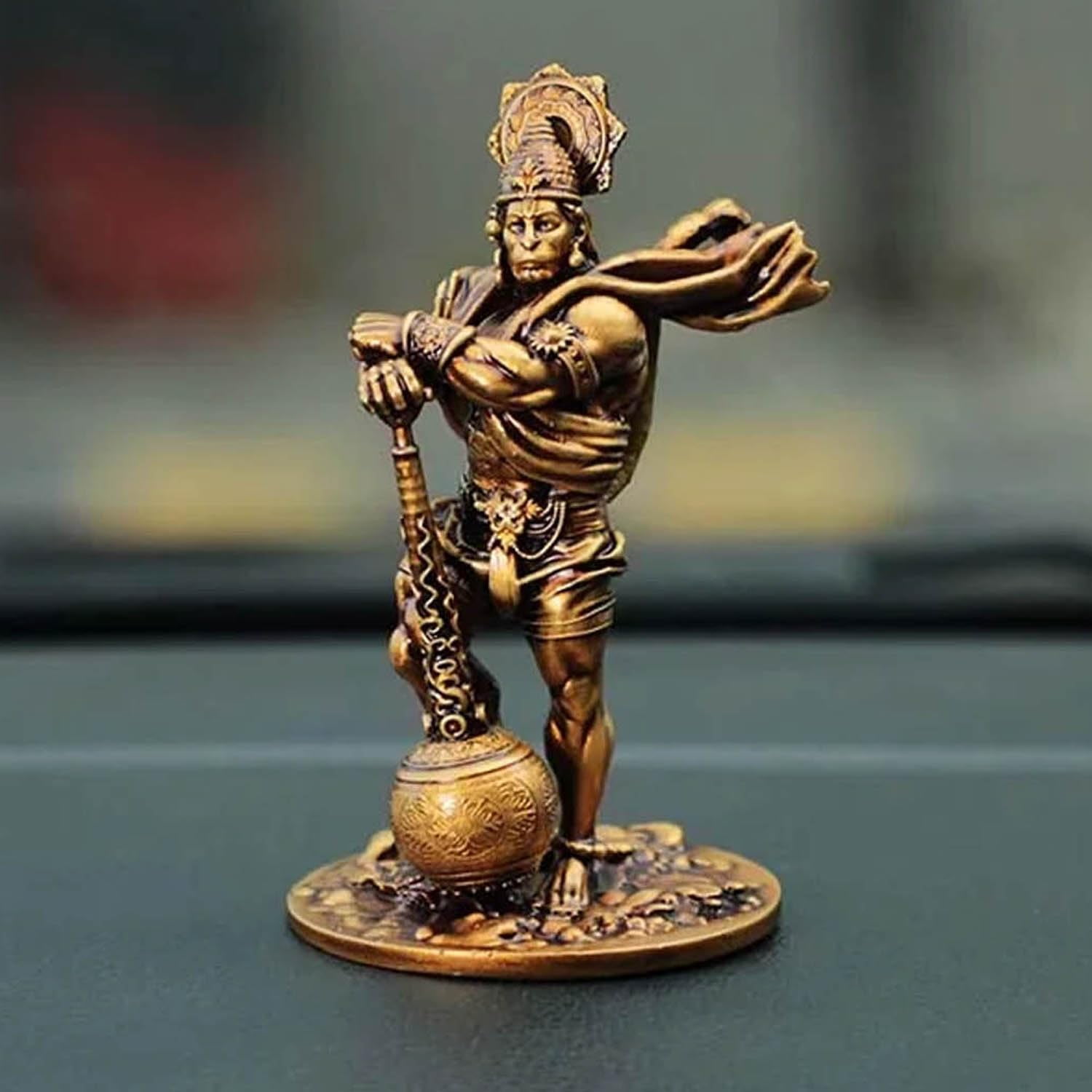 TIED RIBBONS Bahubali Hanuman Ji Murti Small Resin 106 cm x 53 cm for ...