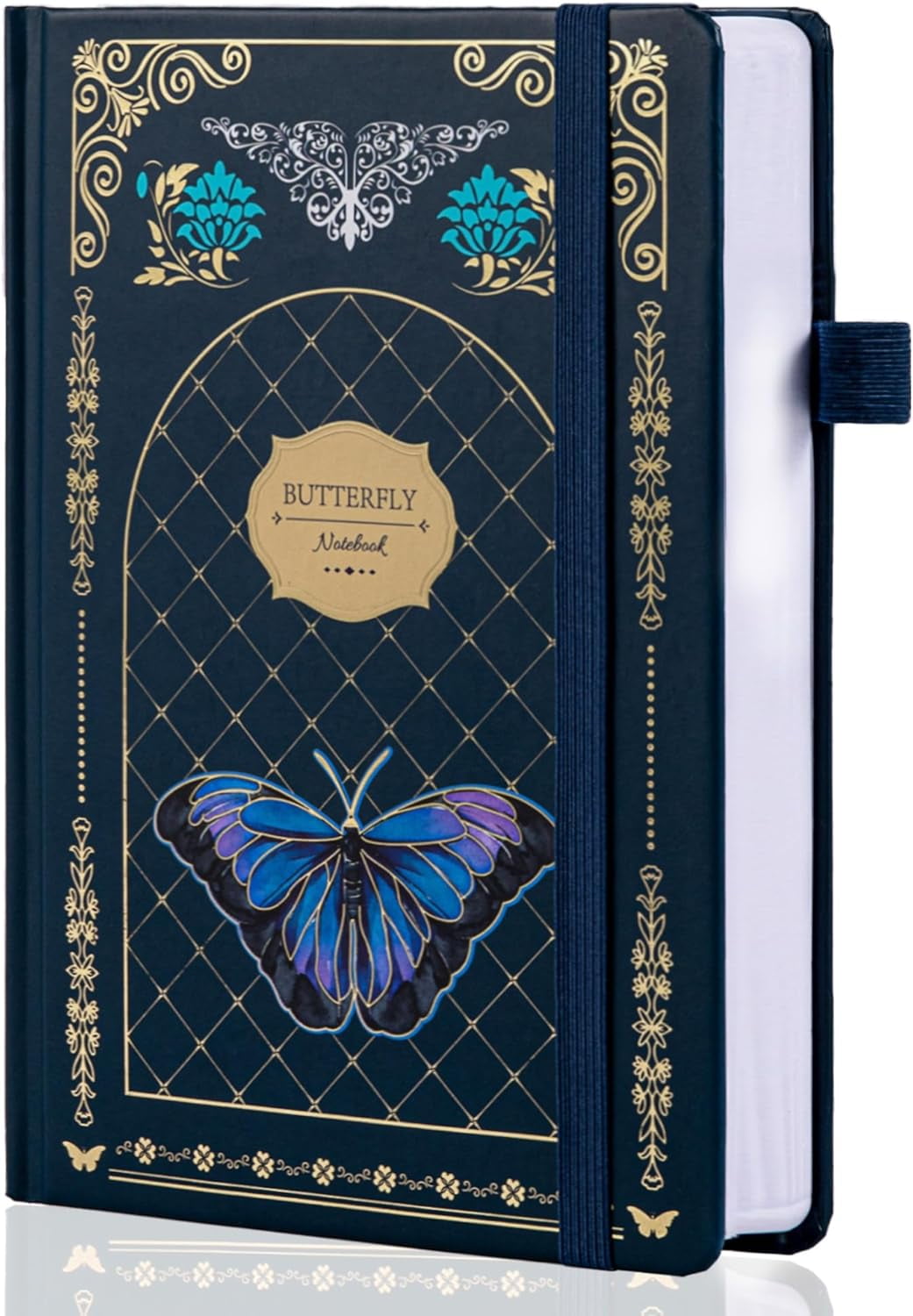 TIEFOSSI Butterfly Journals,Lay Flat Notebook,320 Numbered Pages A5 ...