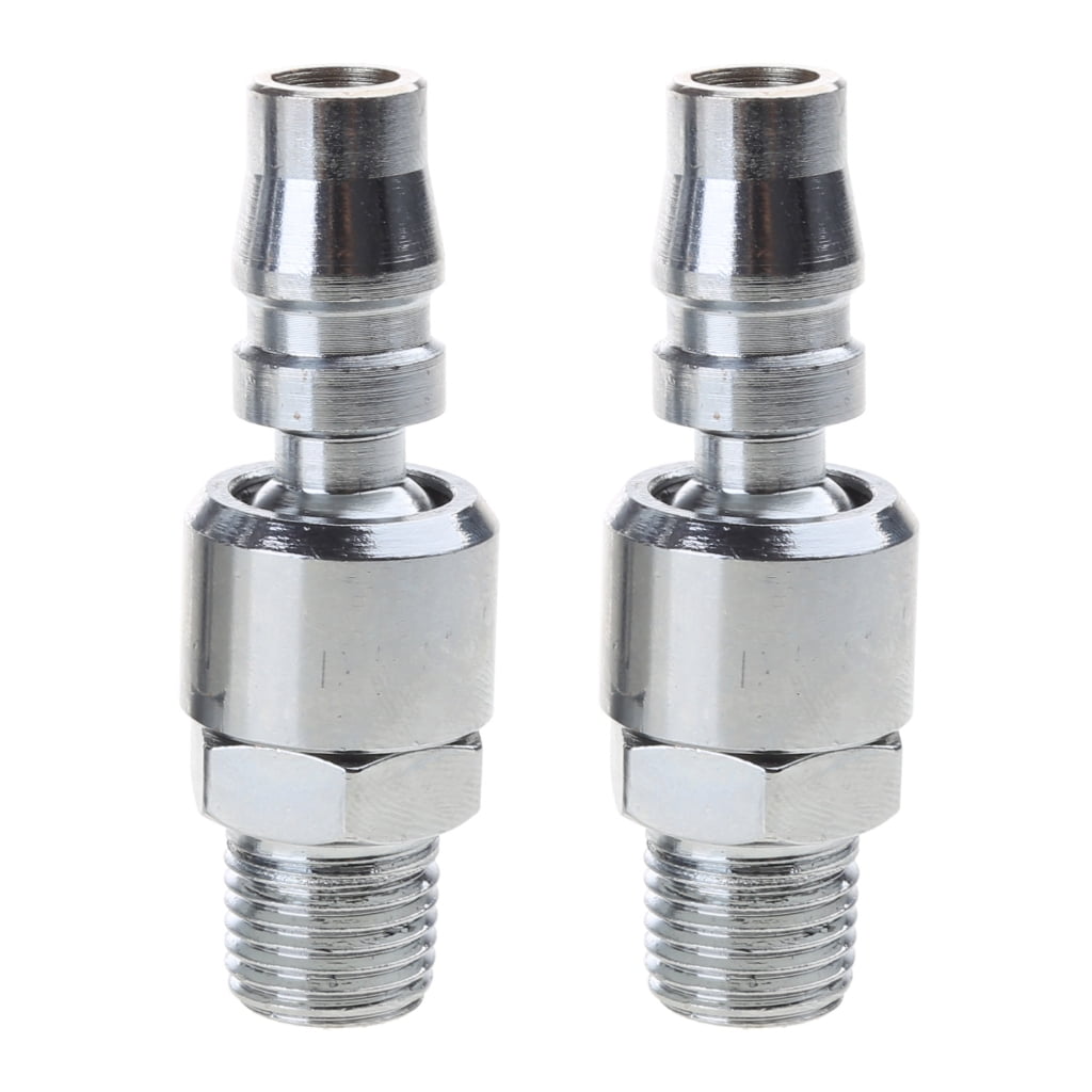 TIERPOP 1/4" NPT Air Line Fittings- 360-Degree Pneumatic Rotary Joint ...