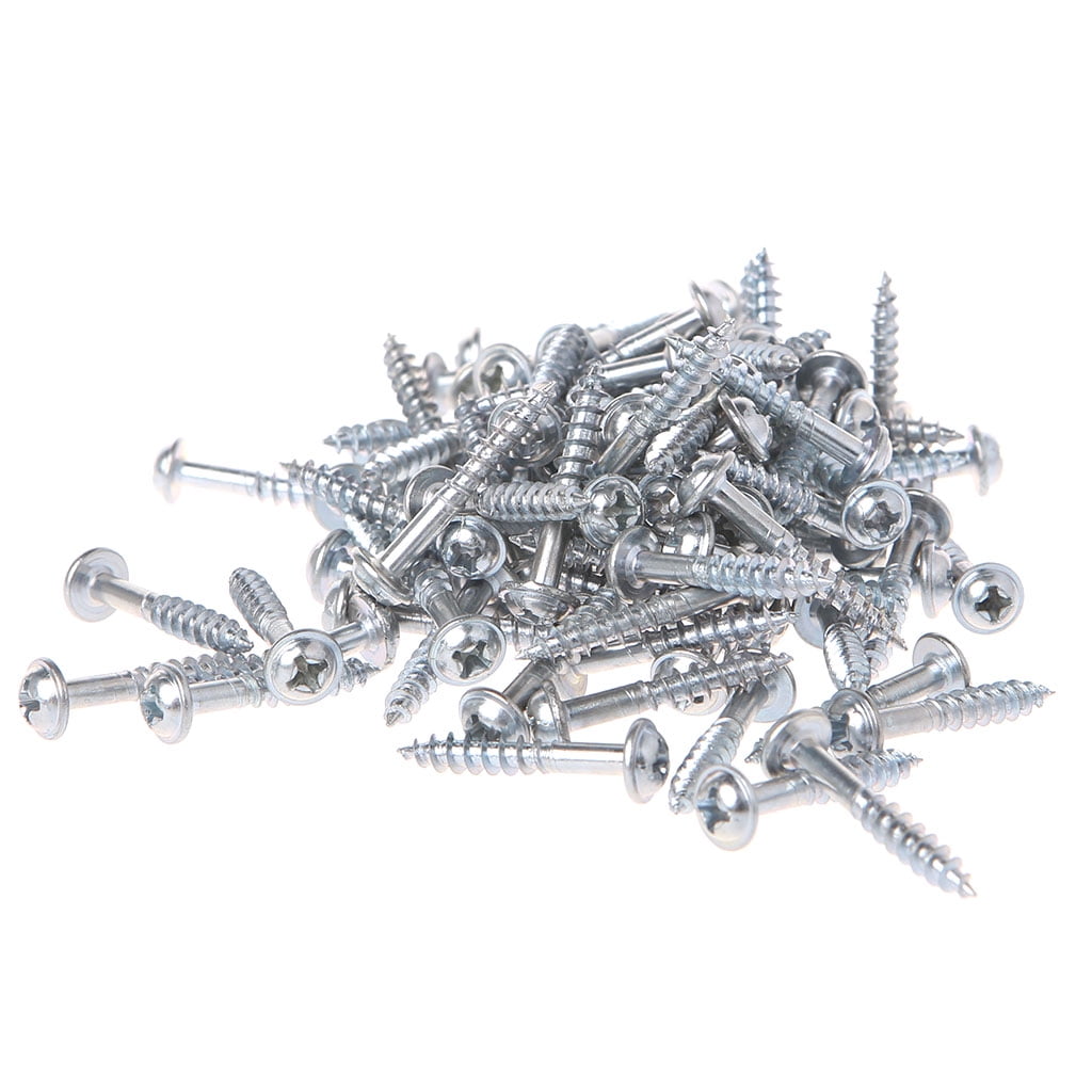 TIERPOP 100Pcs M4-25 High Strength Oblique Hole Self-tapping Screws For ...