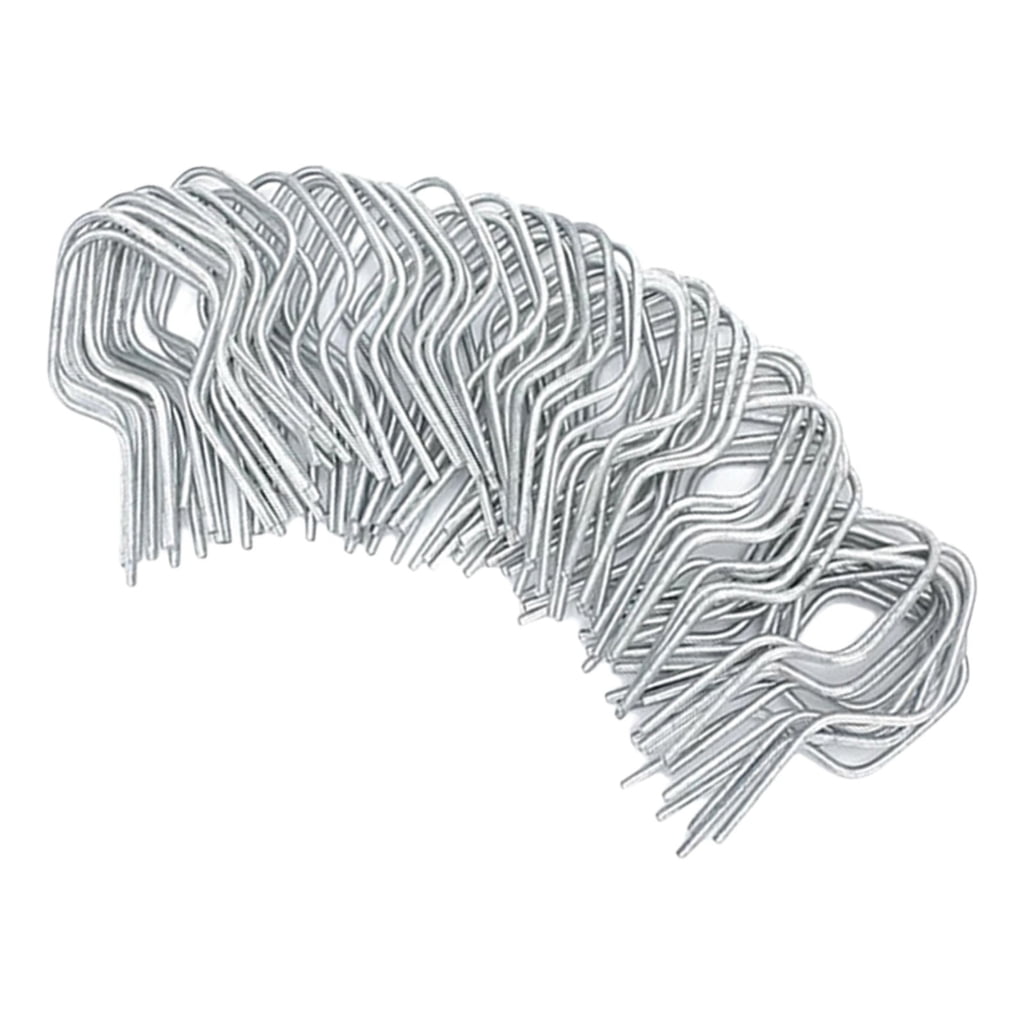TIERPOP 100pcs Practical 11 Gauge Metal Chain Link Fence Tie for Easy ...