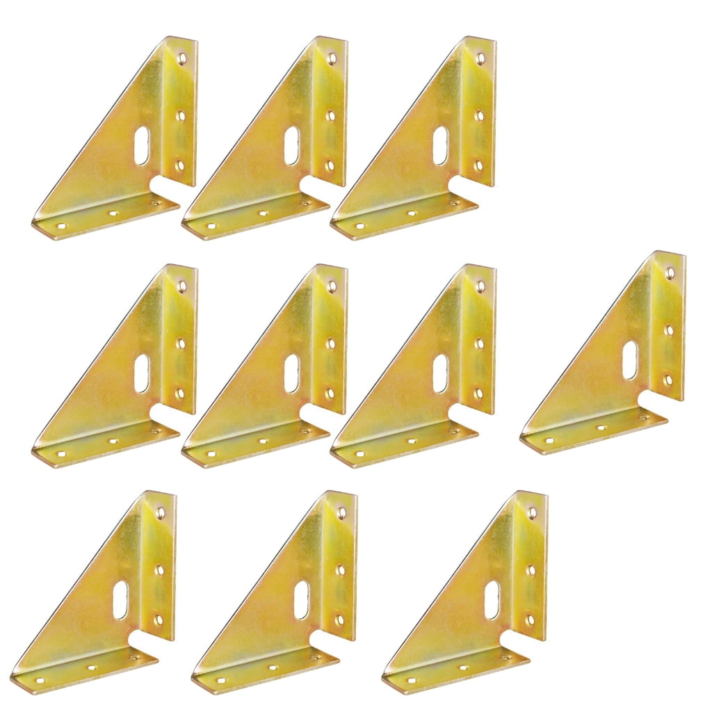 TIERPOP 10Pcs Sturdy Stainless Steel Corner Brackets for Strengthening ...