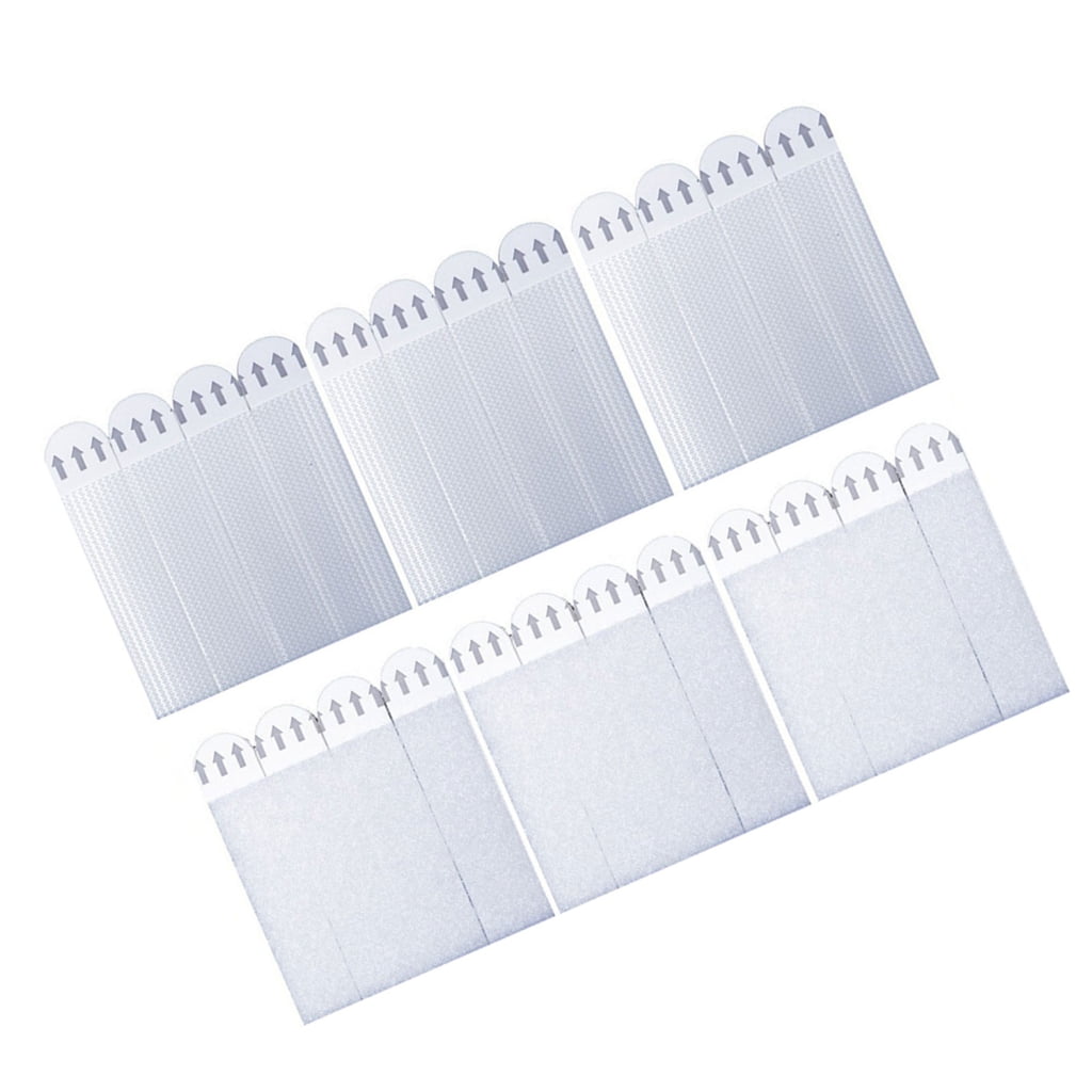 TIERPOP 12Pcs Large Picture Hanging Strips Removable Adhesive Wall ...